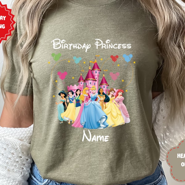 Princess Birthday Shirt - Etsy