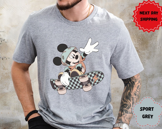 Classic Checker Winking Mickey Mouse Shirt, Mickey Kids Shirt, Youth ...