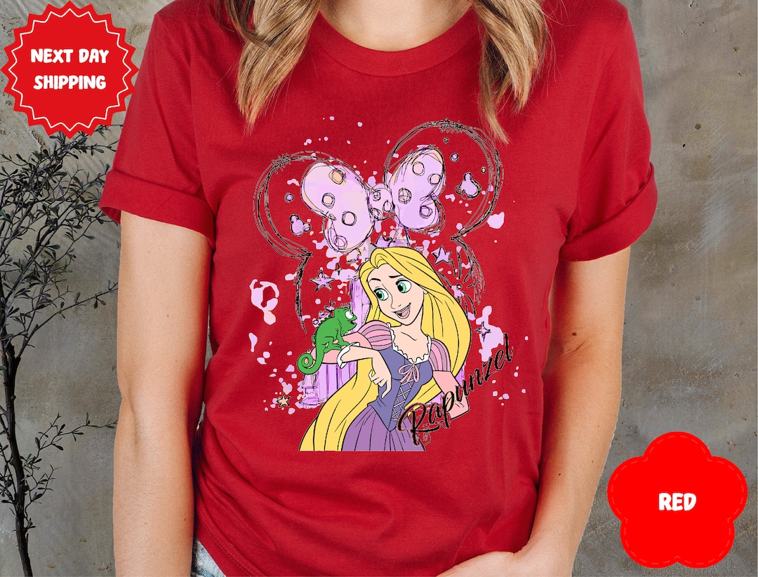 Rapunzel Watercolor Shirt, Princess Rapunzel Shirt, Tangled, Disneyland ...