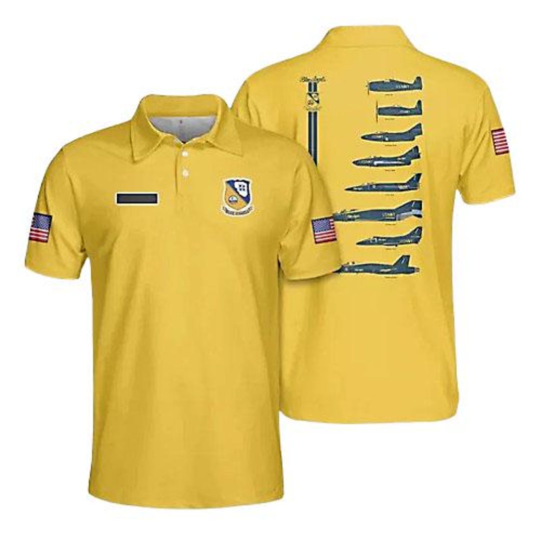 US Air Force Aircraft Polo - Military Aviation Shirt - Pilot Veteran ...