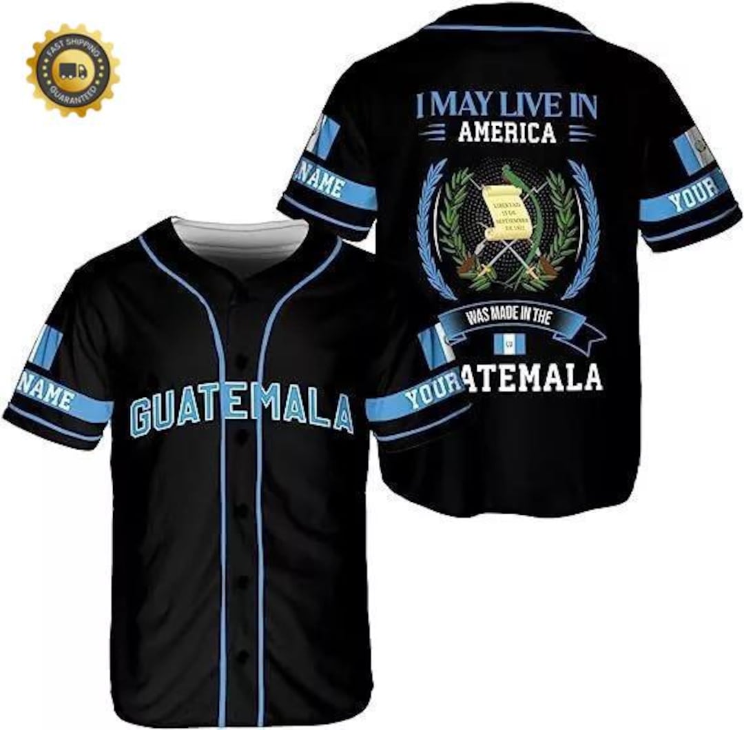 Personalized Guatemala Baseball Jersey Custom Guatemala Jersey for Men ...