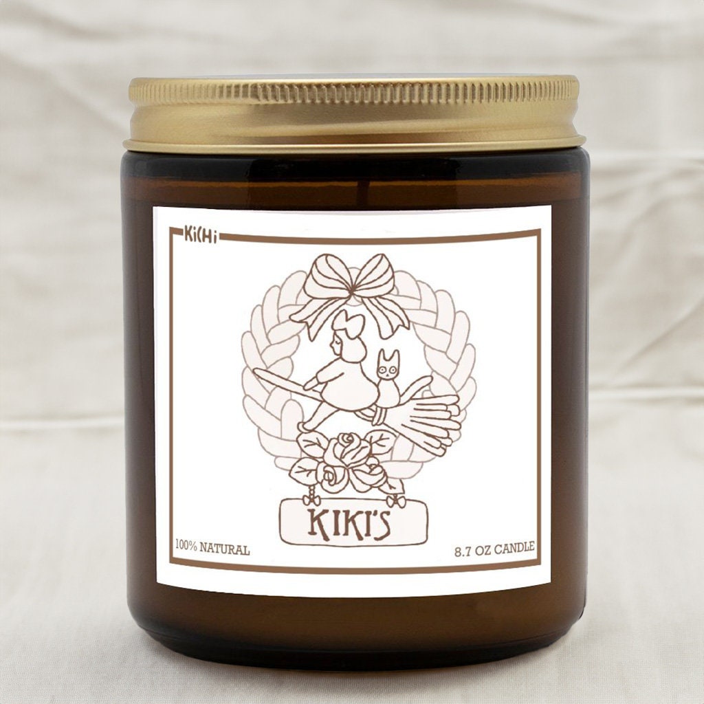Studio Ghibli Inspired Kiki's Delivery Inspired Candle Cute Anime Decor ...