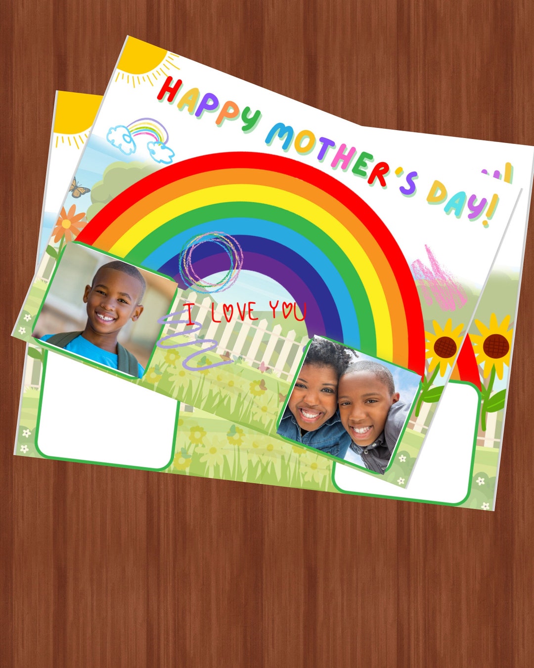 Mother's Day Rainbow Printable Parent's Day Printable Parent and ...
