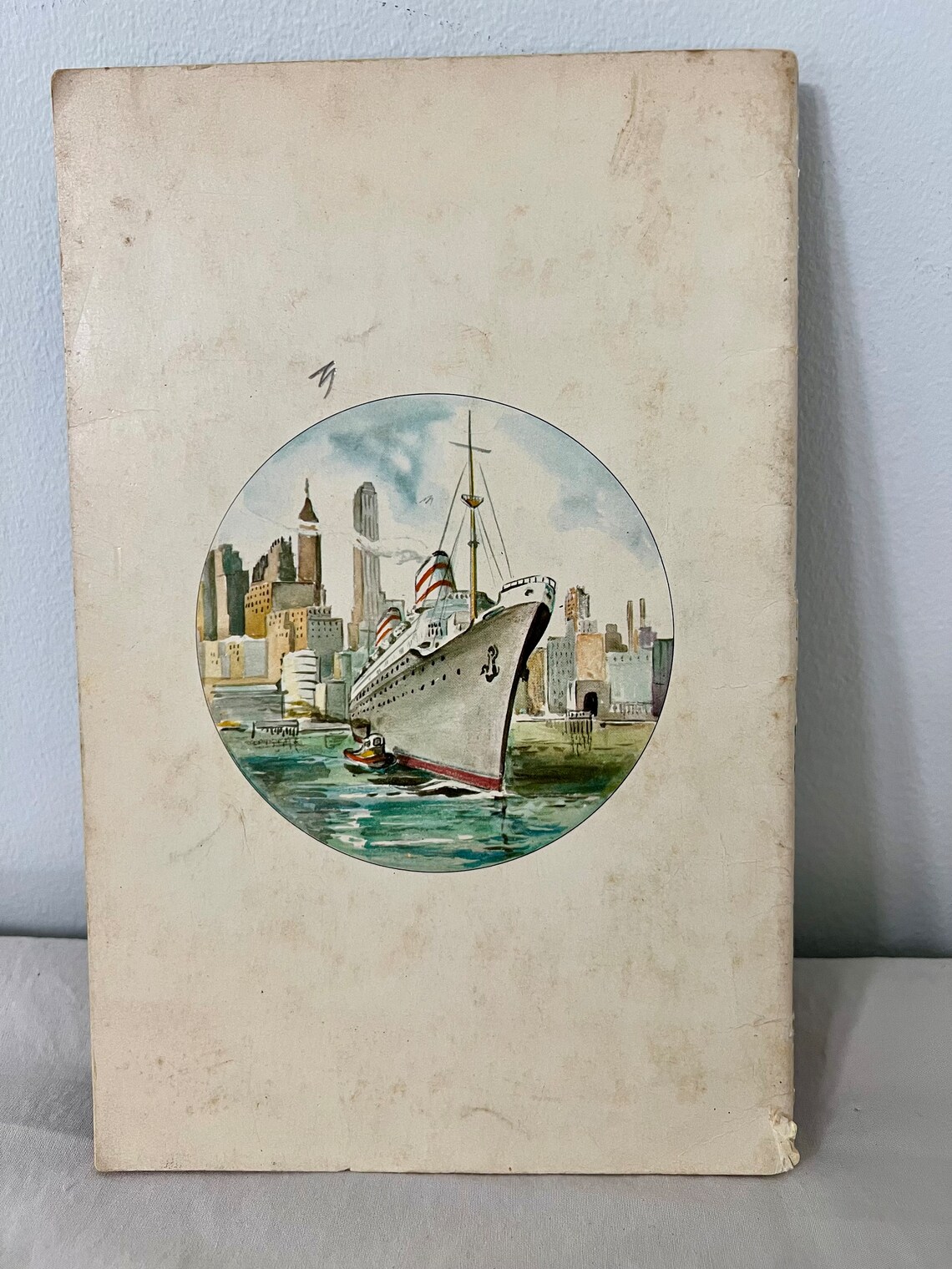 Rare 1966 Childrens Book A Trip by Ship by Ann Hughes, Illustrated by ...