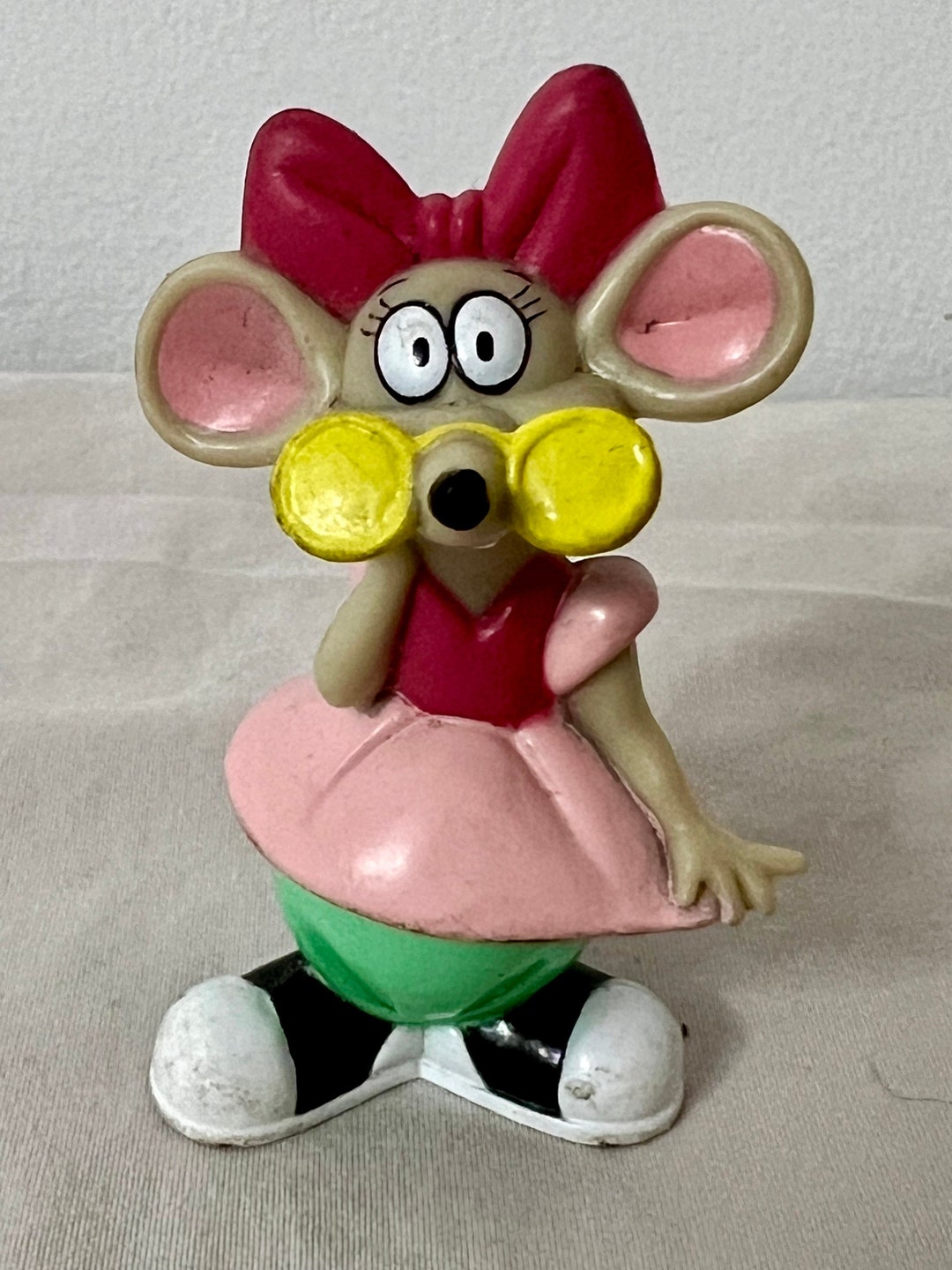 Vintage Peepers Mouse From Rock A Doodle Movie, PVC Toy Figure ...