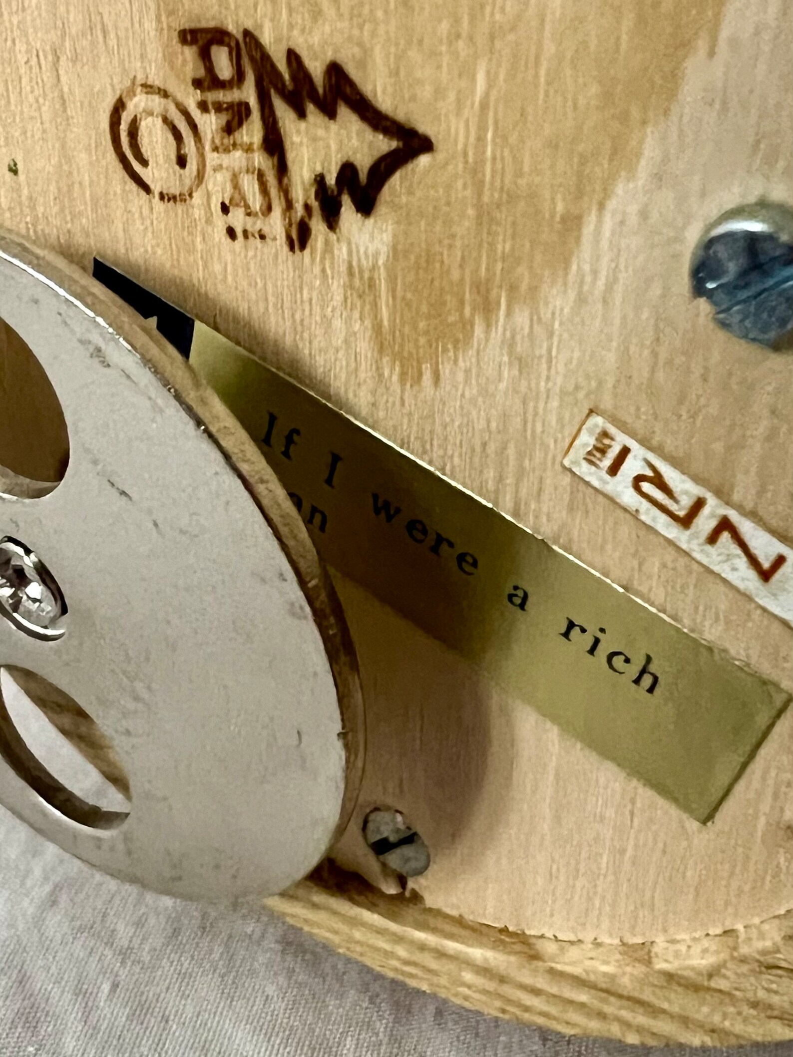 Vintage ANRI Ferrandiz Music Box of Dancing Boy W Bird, If I Were a ...