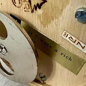 Vintage ANRI Ferrandiz Music Box of Dancing Boy W Bird, If I Were a ...