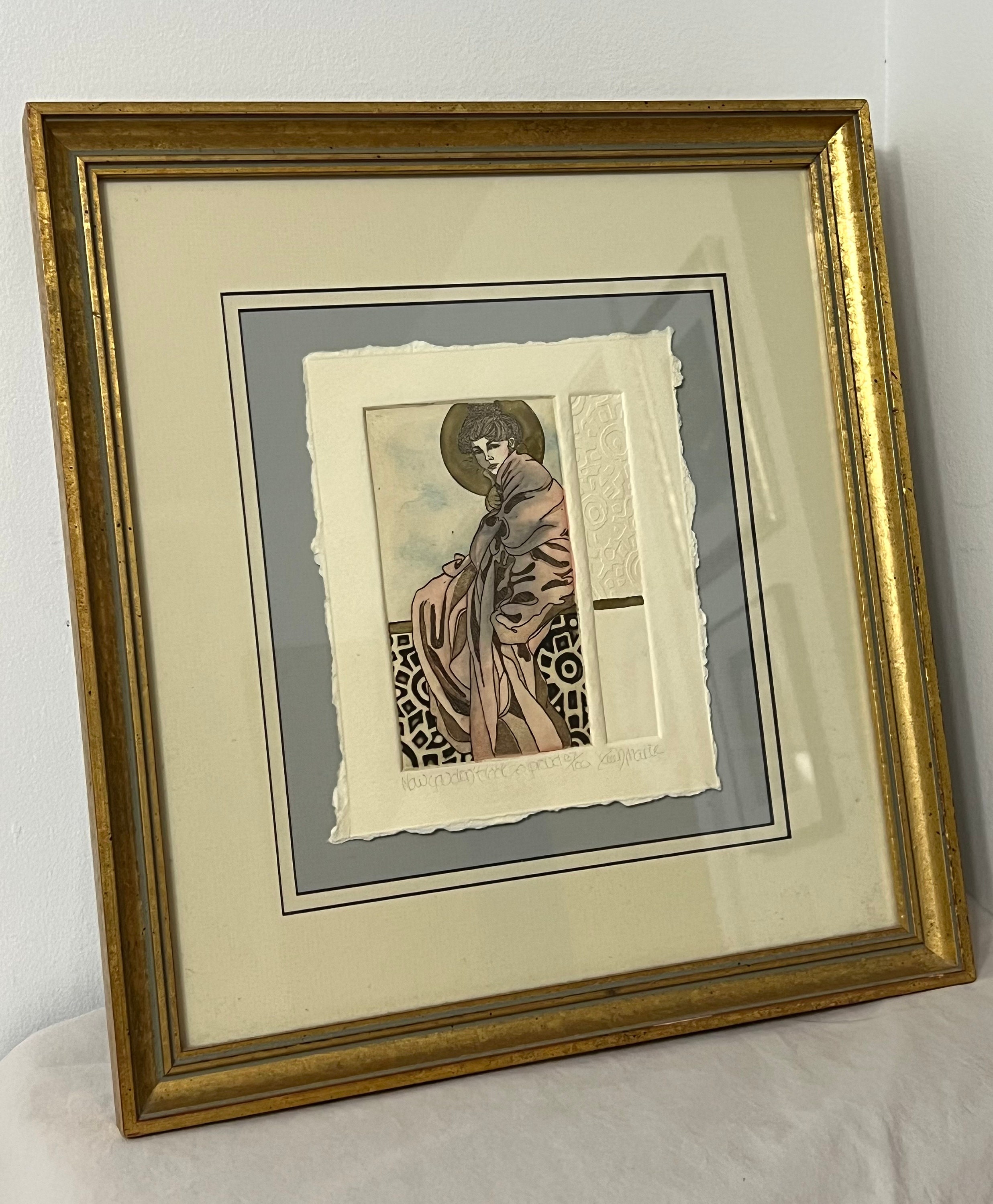 Dawn Marie Signed Embossed Print, Now You Dont Look so Proud, Framed ...