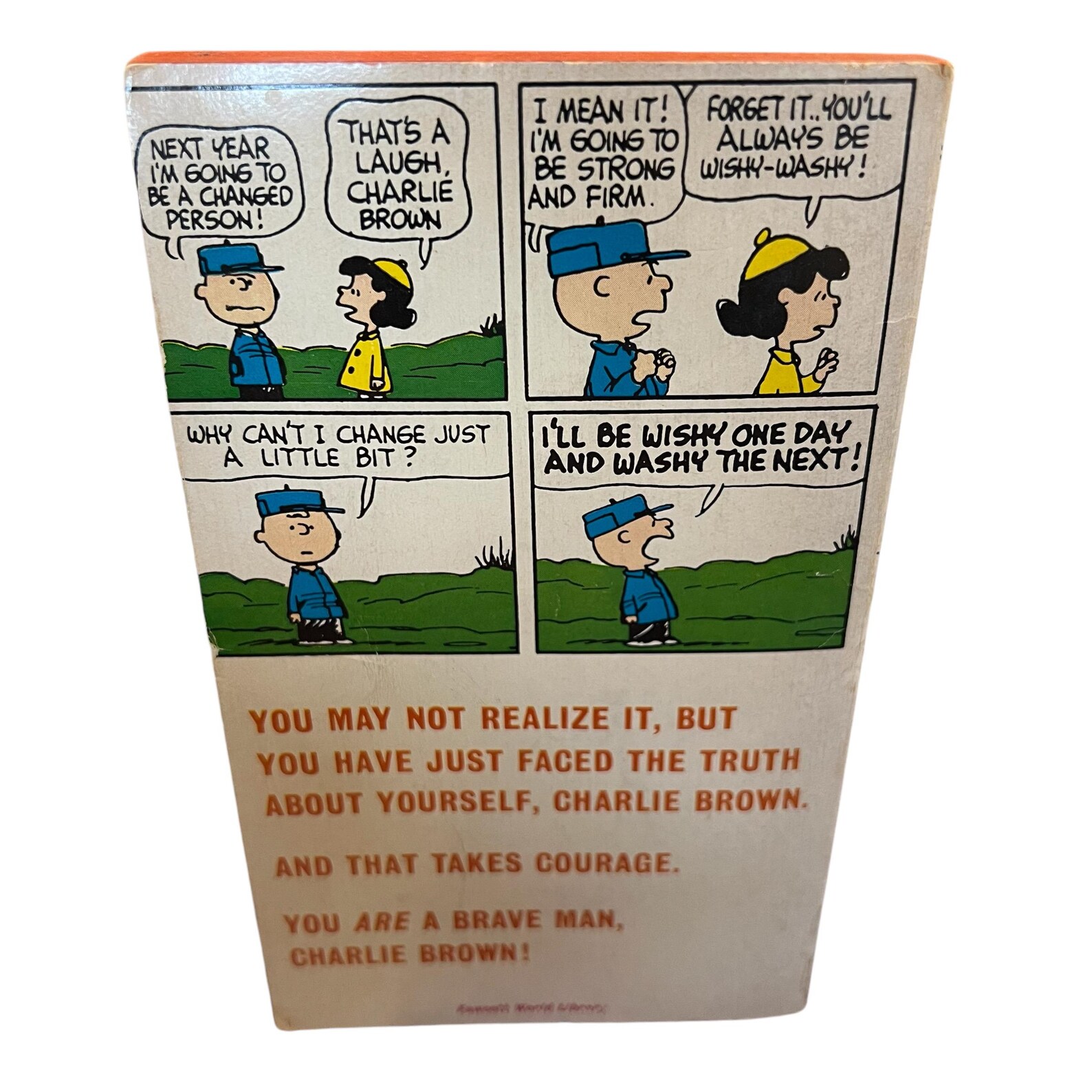 You're A Brave Man Charlie Brown Vintage Paperback Charles Schulz 1969 ...