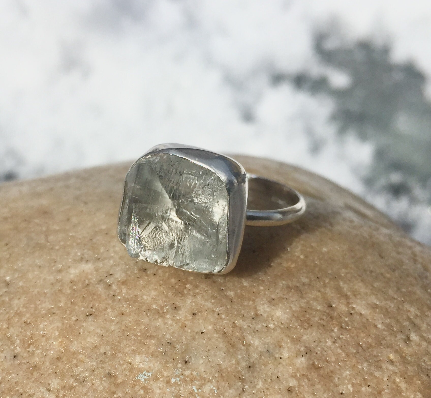 Raw Colorado Topaz Ring