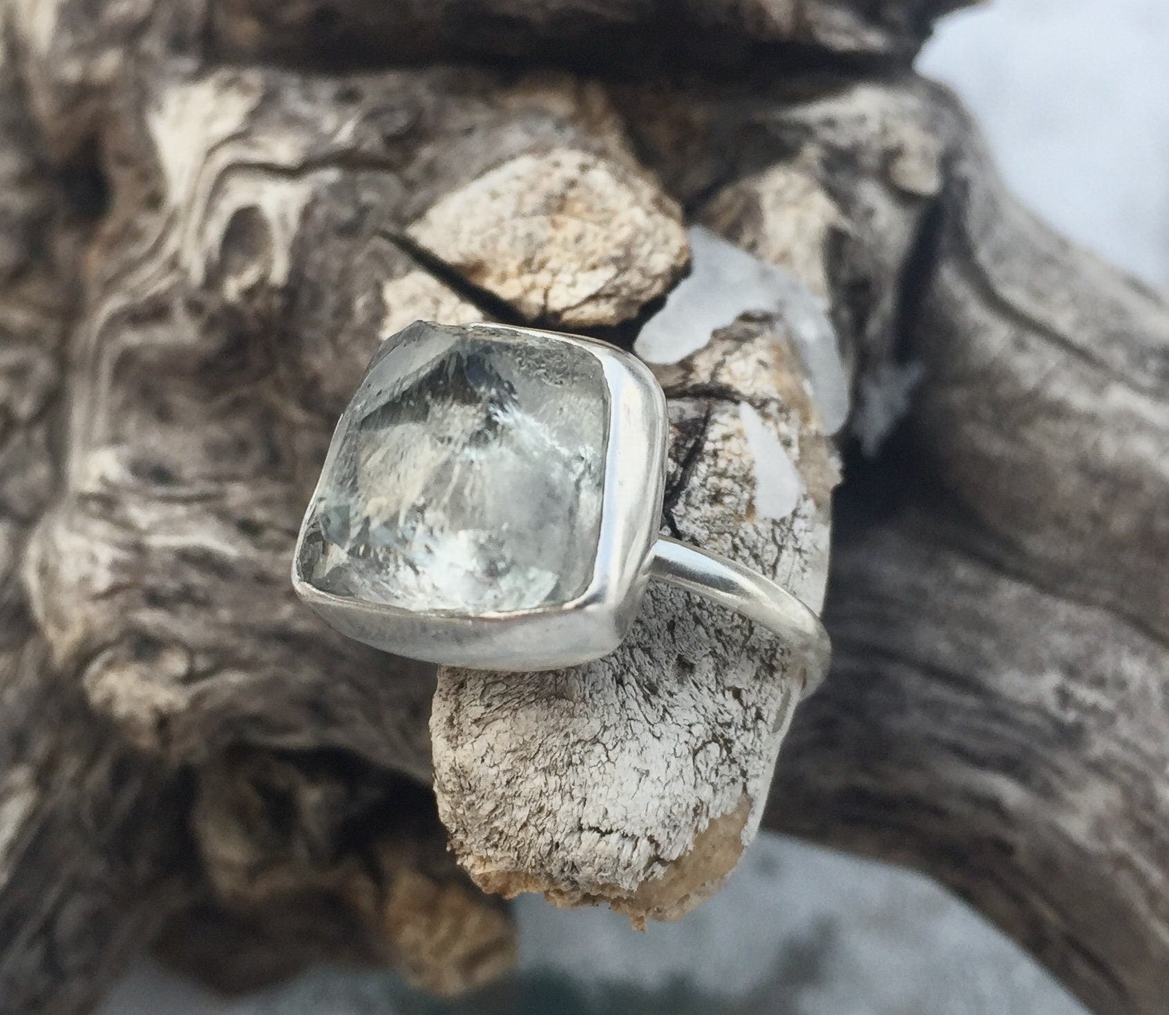 Raw Colorado Topaz Ring