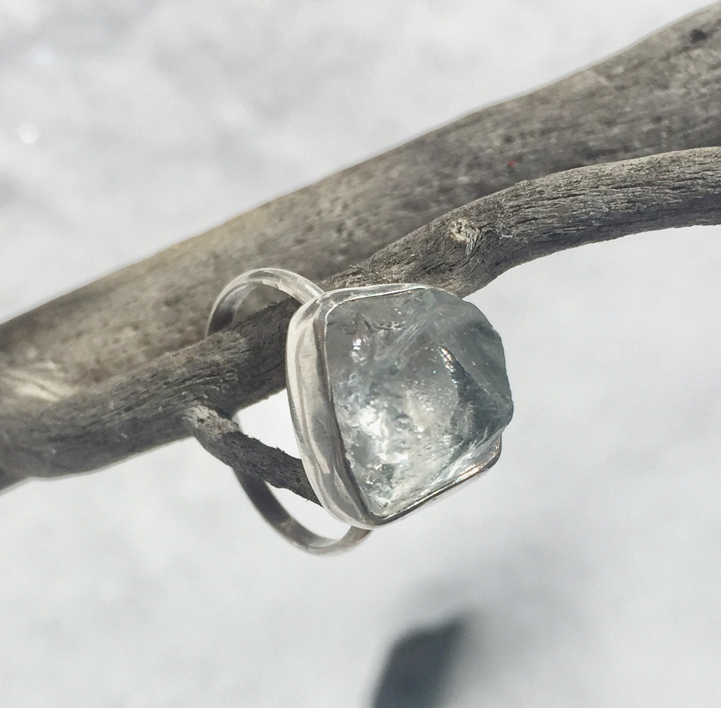 Raw Colorado Topaz Ring
