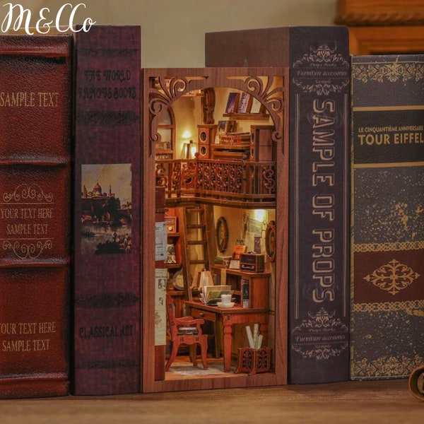 3d Book Nook Model - Etsy