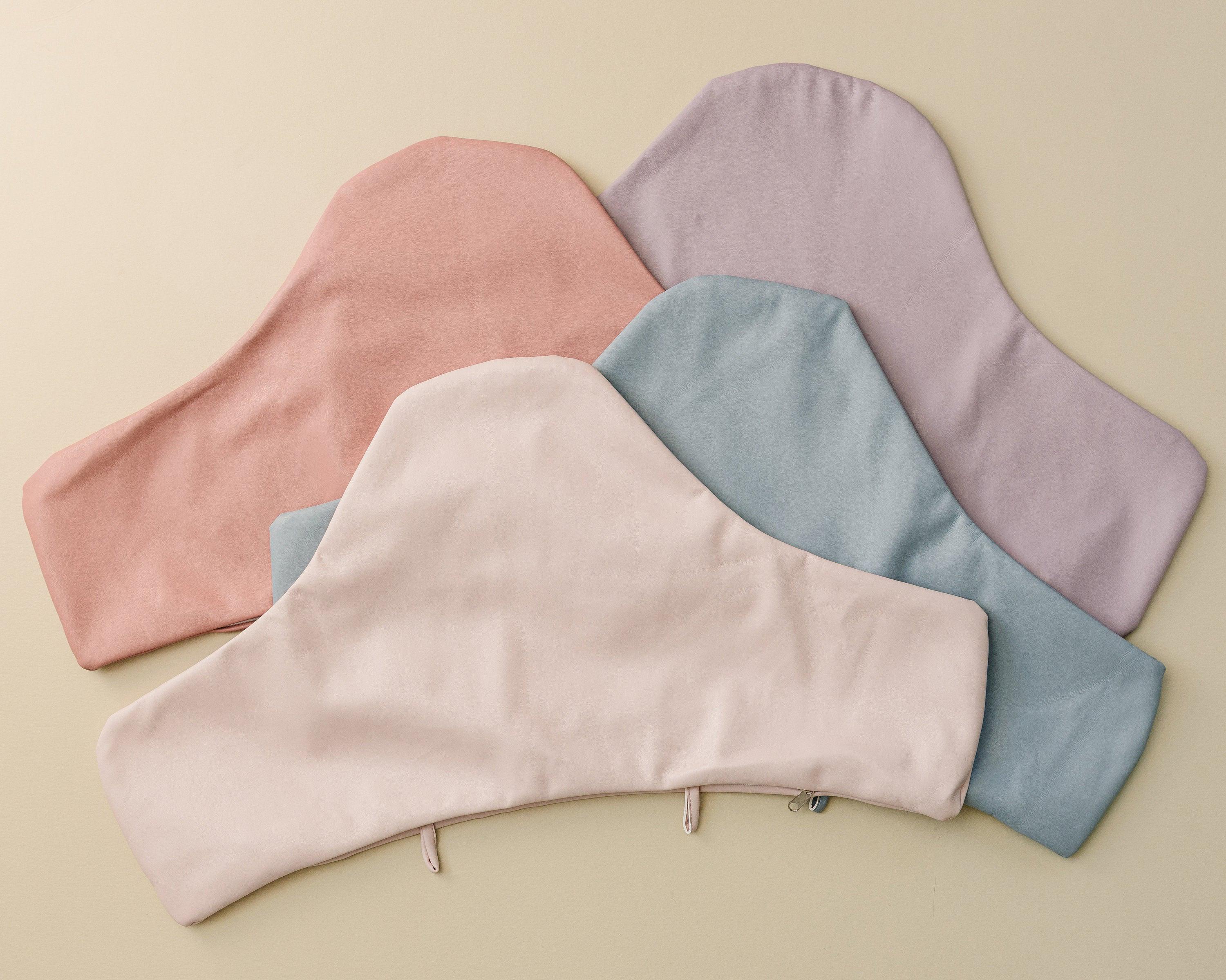 Blush Pink Vegan Leather Cushion Cover for IKEA Antilop Highchair ...