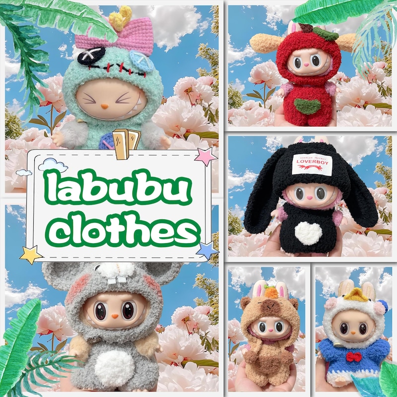 Labubu Stitch Pattern - Etsy