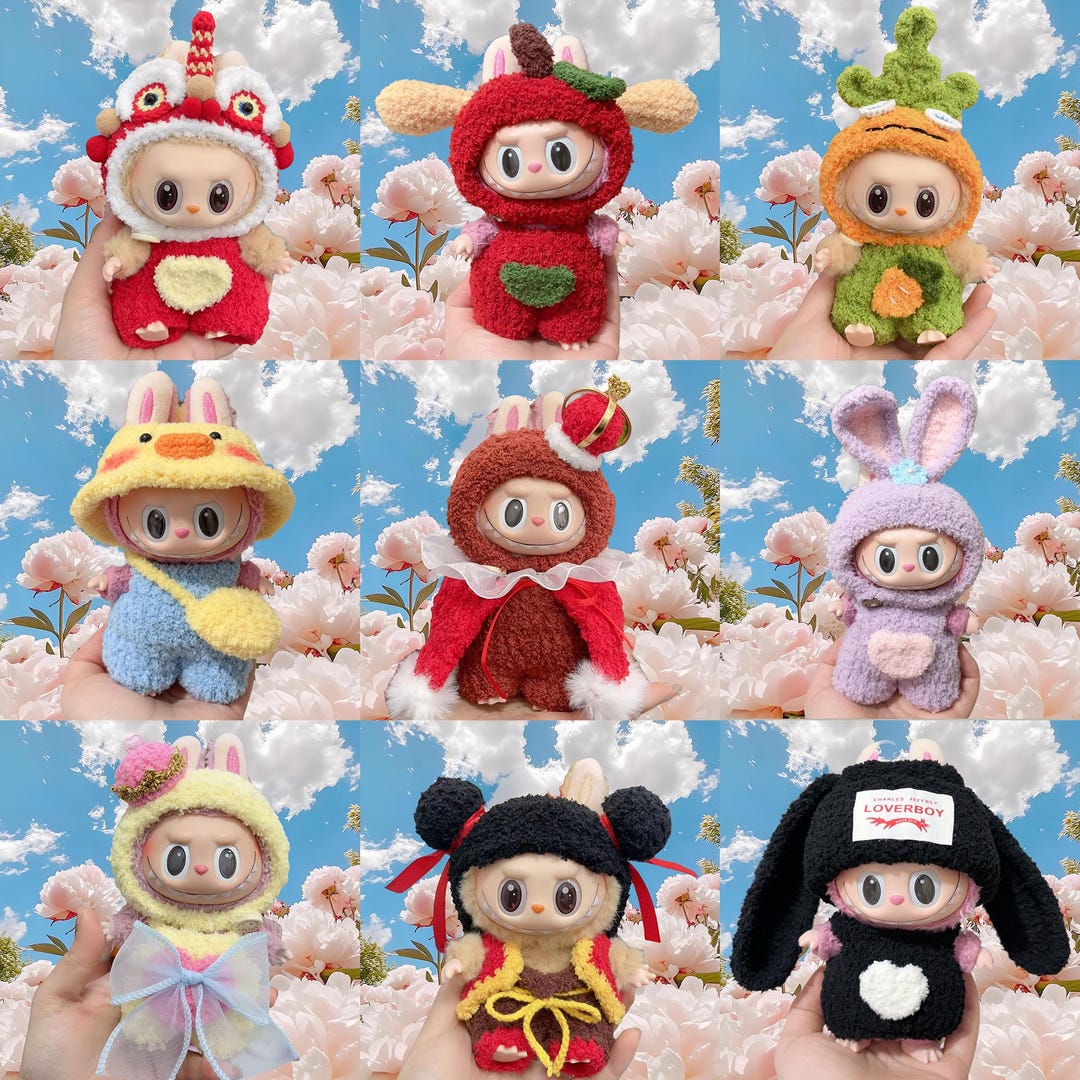 Labubu Clothes Labubu Outfit Labubu Costume - Etsy