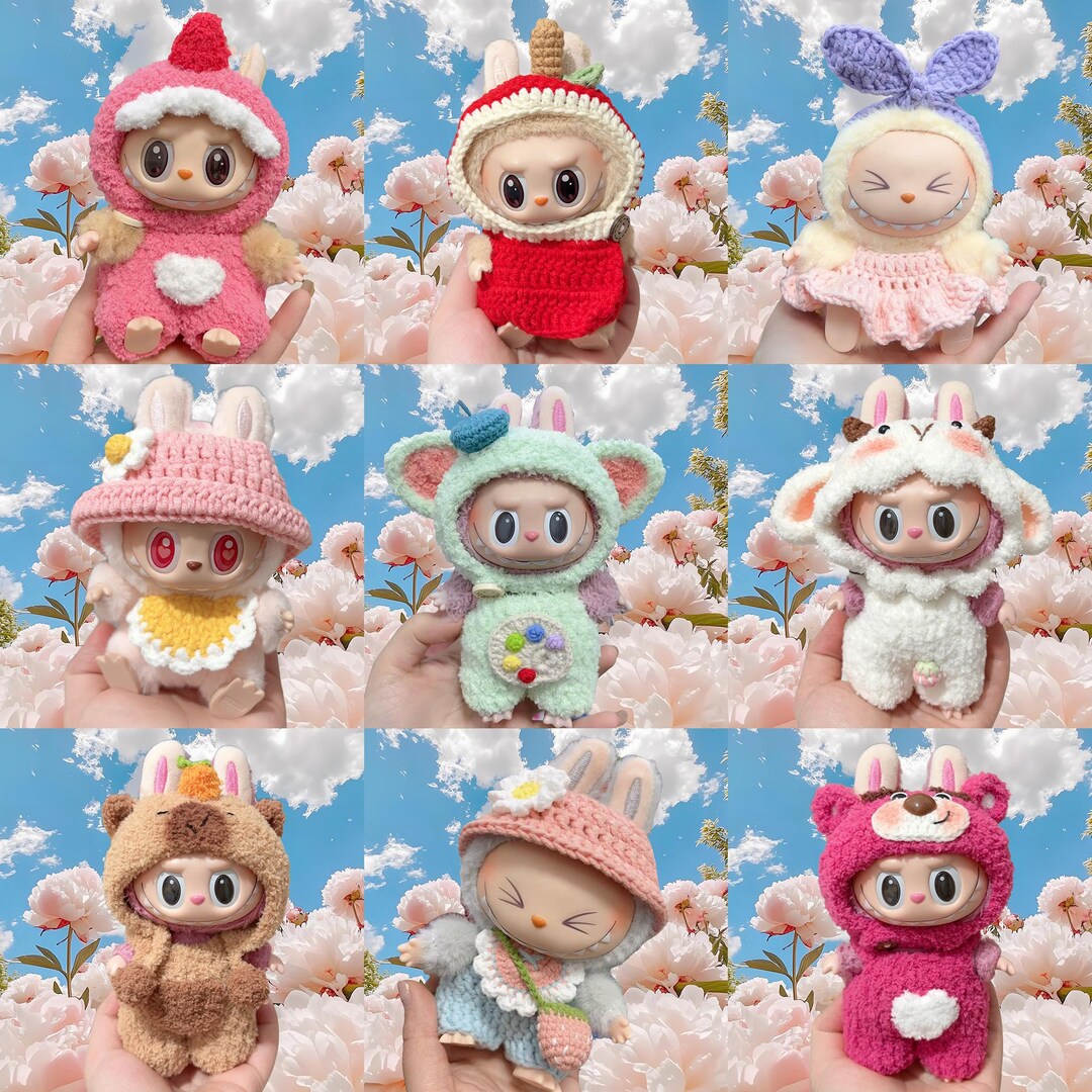 Crochet Labubu Clothes Labubu Outfit Labubu Costume - Etsy