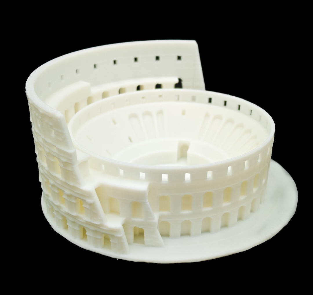 Roman Colosseum 3D Printed Diorama - Unique Home Decor, Birthday Gift ...