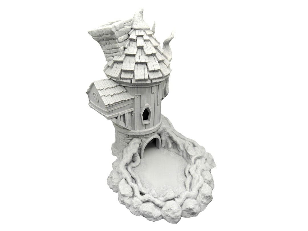3D Printed Wizard's Tower Dice Tower: D&D RPG Board Game - Etsy