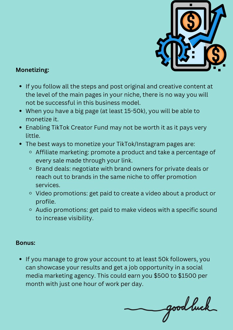 6 Ways to Make Money Online E-book - Etsy