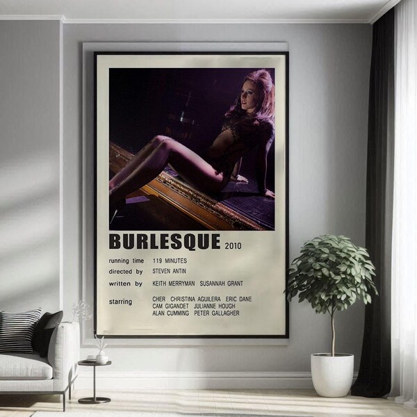 Burlesque Poster - Etsy UK