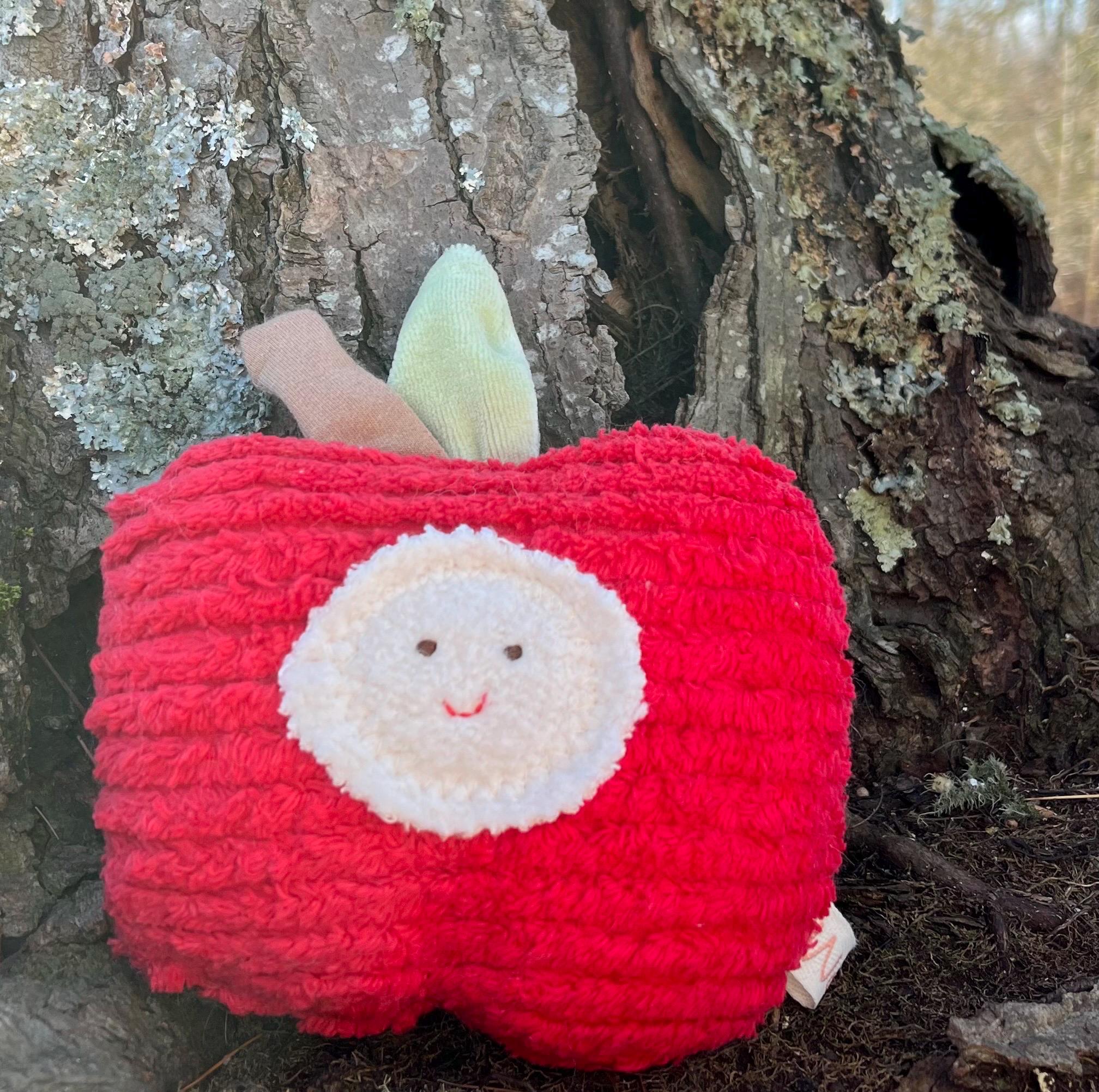 Stuffed Animal, Apple Toy, Fruit, Natural Eco Kids Baby Gift Child ...