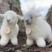 Sheep - Lamb Toy - Natural Stuffed Animal - Custom Knit - Eco Friendly ...