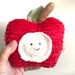 Stuffed Animal, Apple Toy, Fruit, Natural Eco Kids Baby Gift Child ...
