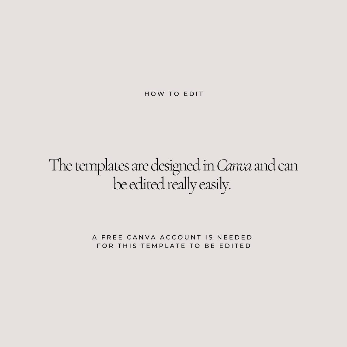 CANVA Business Card Design Template Minimal Business Card Modern ...