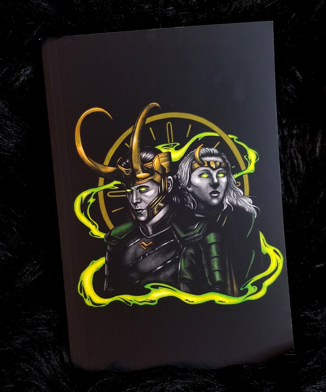 Lined Notebook Journal Loki and Sylvie - Etsy