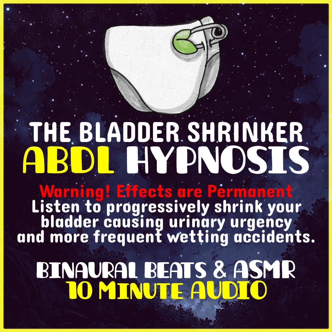 The Bladder Shrinker ABDL Hypnosis Bladder & Bowel Accidents, Diaper ...