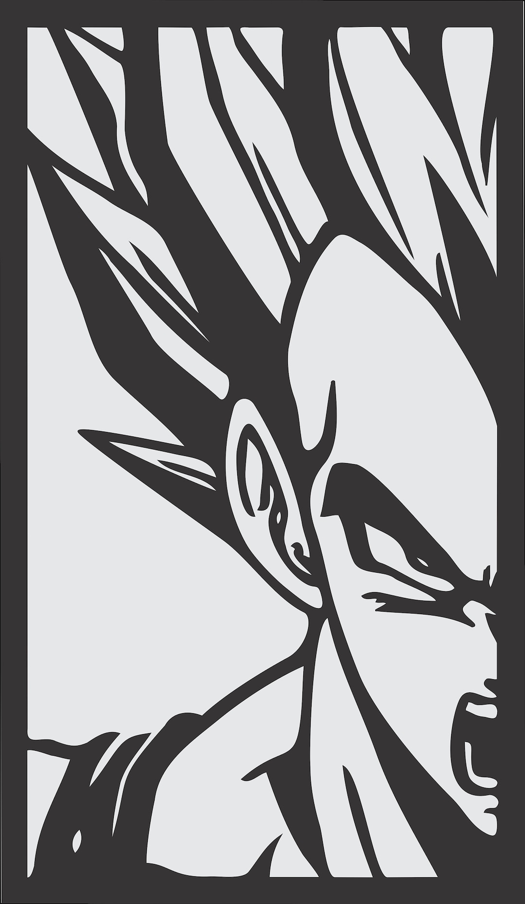 Anime Fan Must-have: Vegeta Vector Bundle SVG, Clipart, EPS, PDF - Etsy