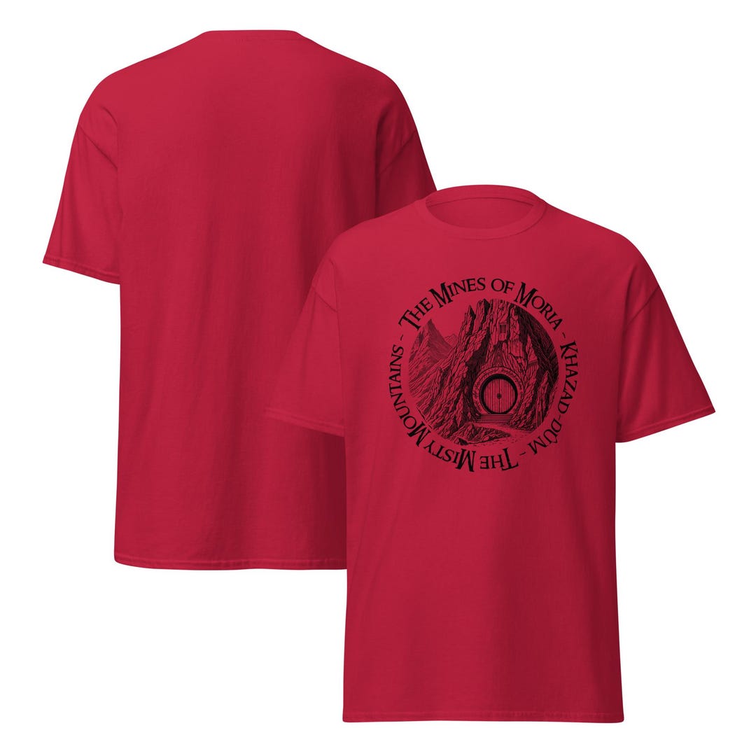 Moria - Inspired Dwarf Kingdom From Middle-earth Unisex Classic Tee - Etsy