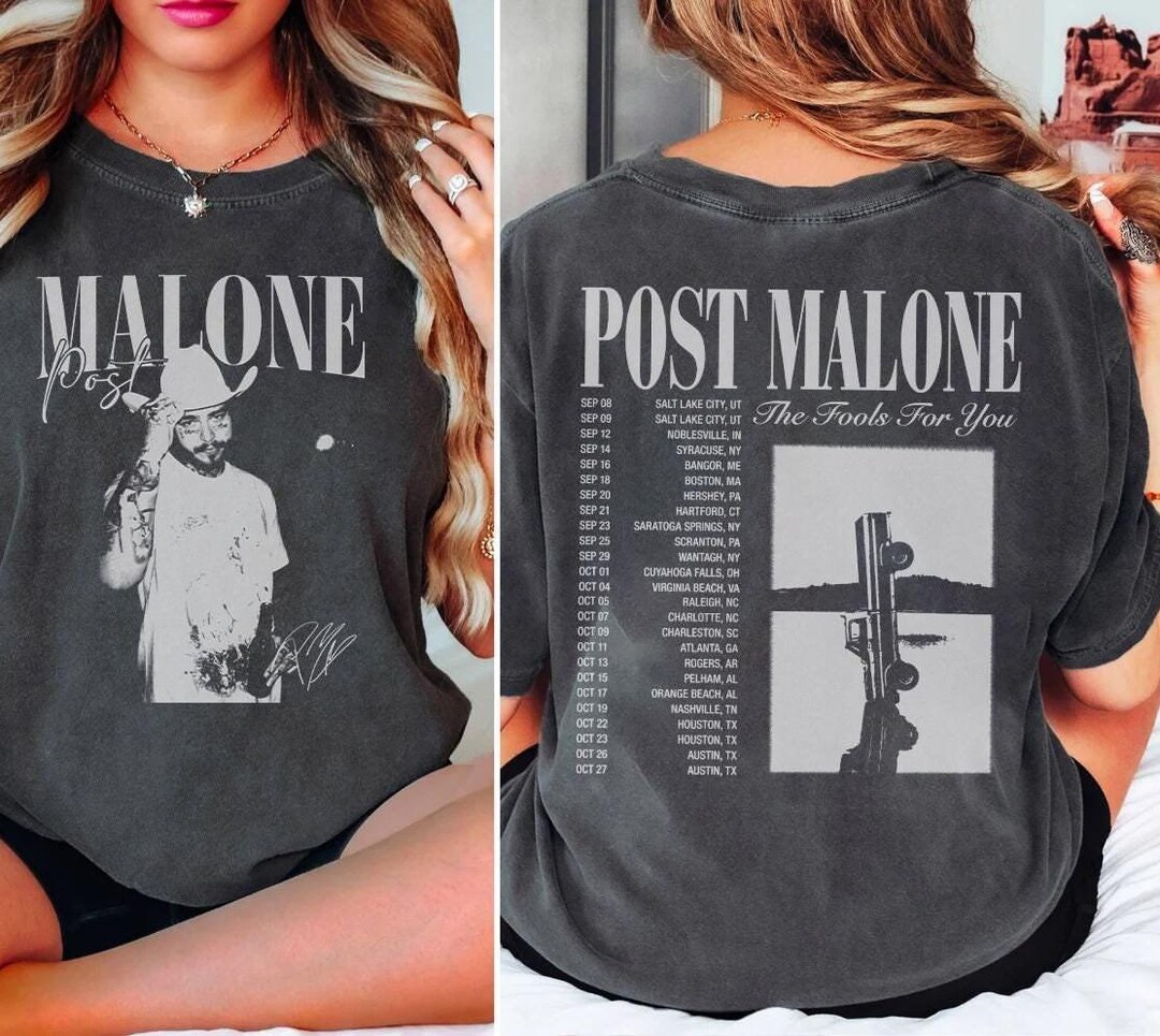 Post Malone Shirt, Cowboy Post Shirt, Country Shirt, Western Graphic ...
