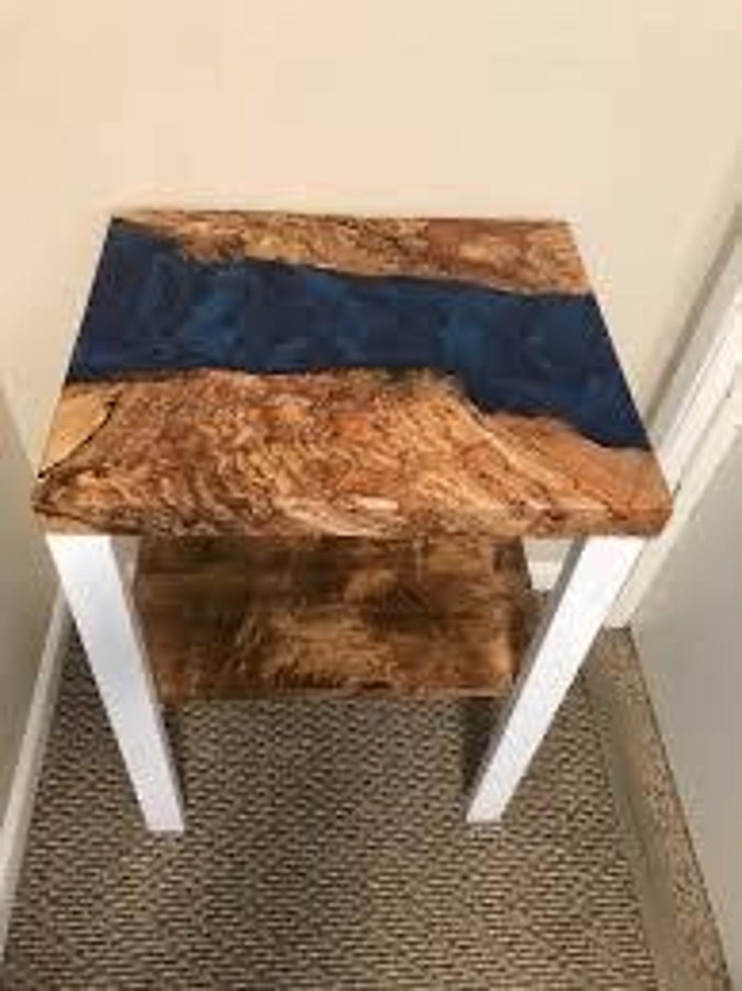 Custom Epoxy Nightstand Set - Etsy