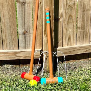 DIY Family Backyard Golf / Croquet Set - Etsy