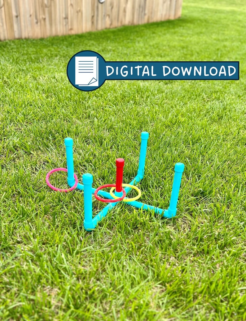 DIY PVC Ring Toss Game PDF - Etsy