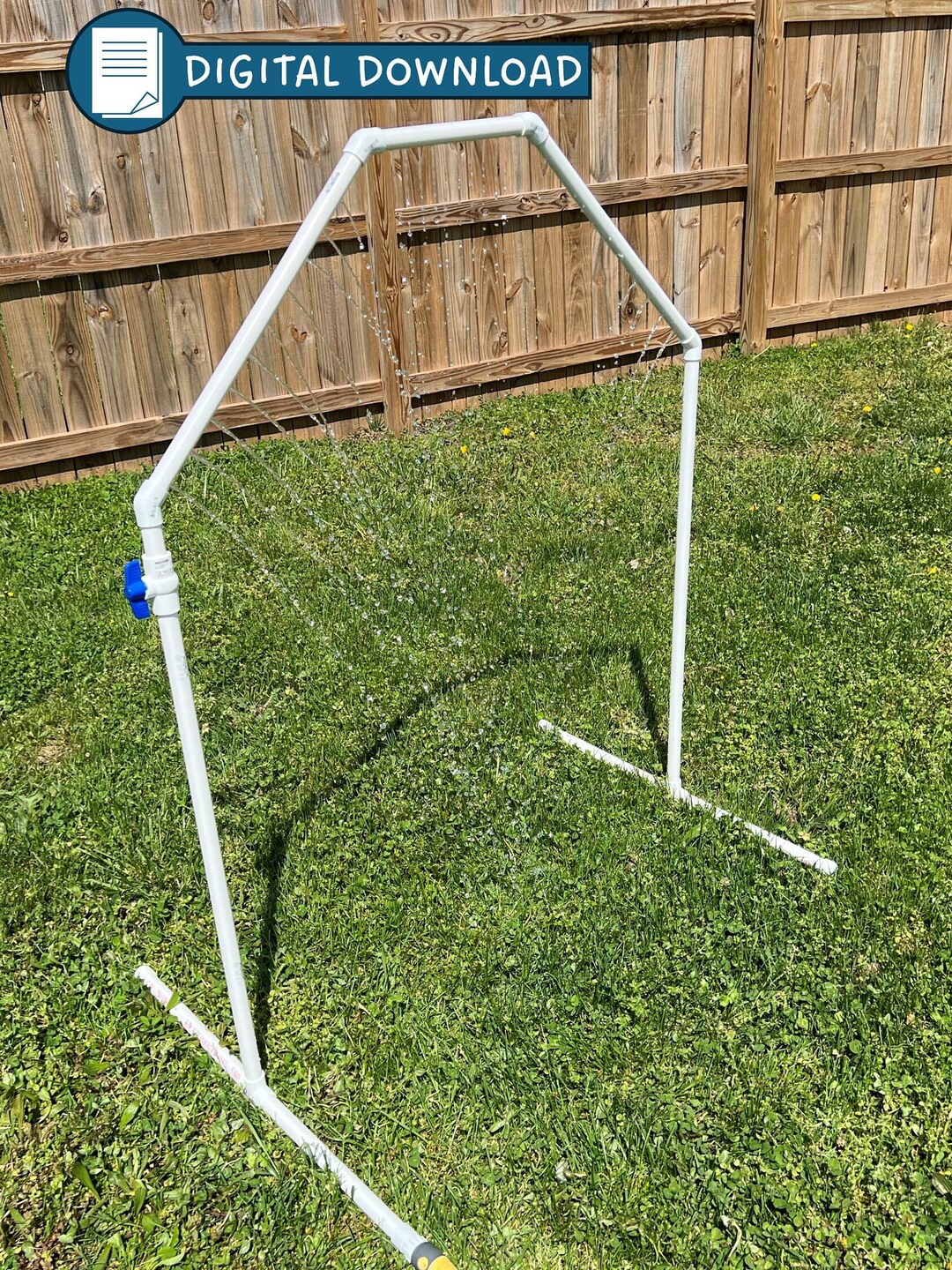 DIY Backyard Arched Waterfall Plan - Etsy