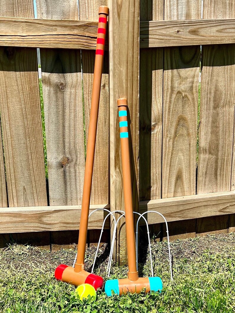 DIY Family Backyard Golf / Croquet Set - Etsy
