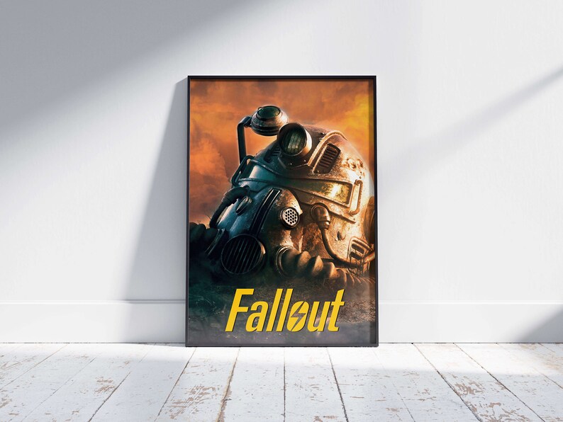 Fallout Poster Gaming Poster Game Room Decor Printable Custom Gift ...