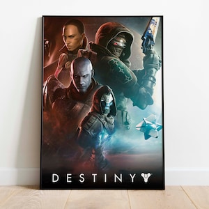 Destiny 2 Posters | Game Poster | Gaming Poster | Game Room Decor ...