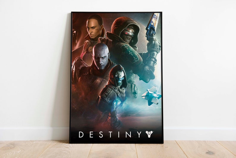 Destiny 2 Posters | Game Poster | Gaming Poster | Game Room Decor ...