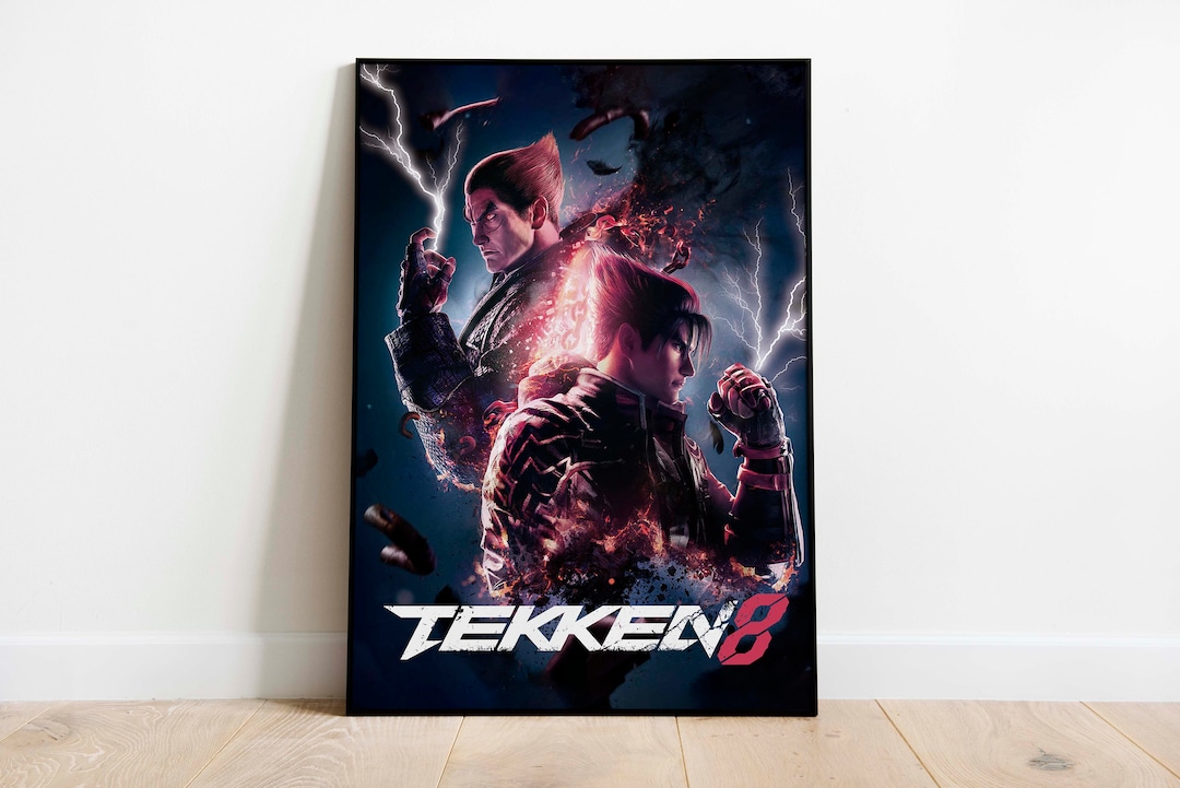 Tekken 8 Posters | Game Room Decor | Wall Art Decor | Digital Print ...