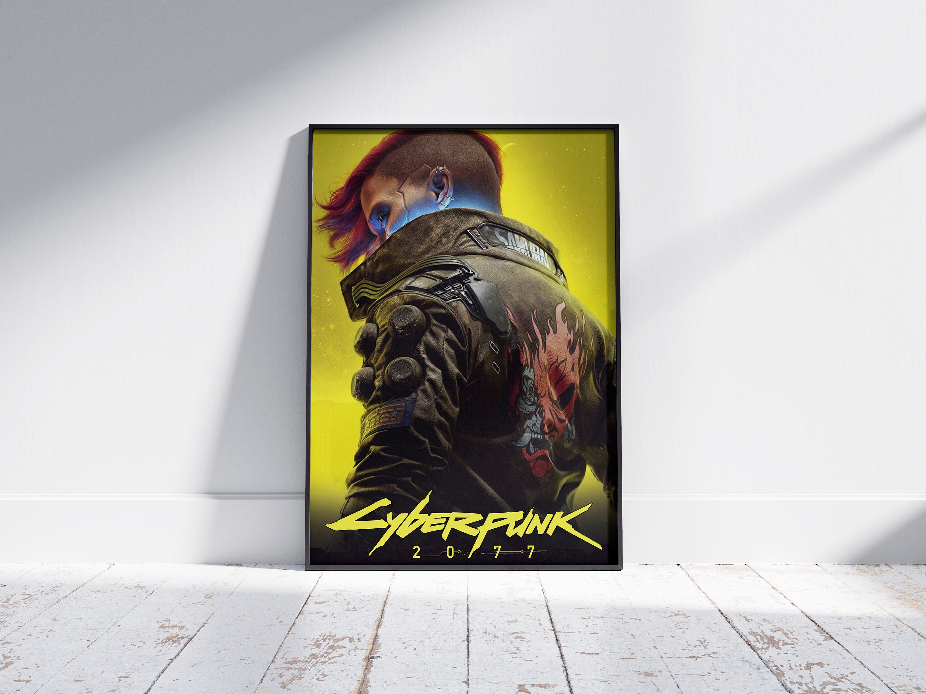 Cyberpunk Poster Gaming Posters Video Games Posters Gaming Decor Gaming ...