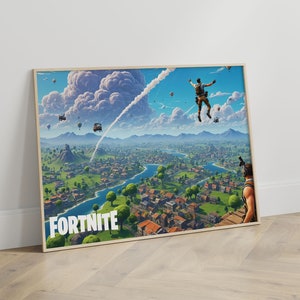 Battle Royale Epic Poster | Gaming Poster | Gaming Gifts | Room Decor ...