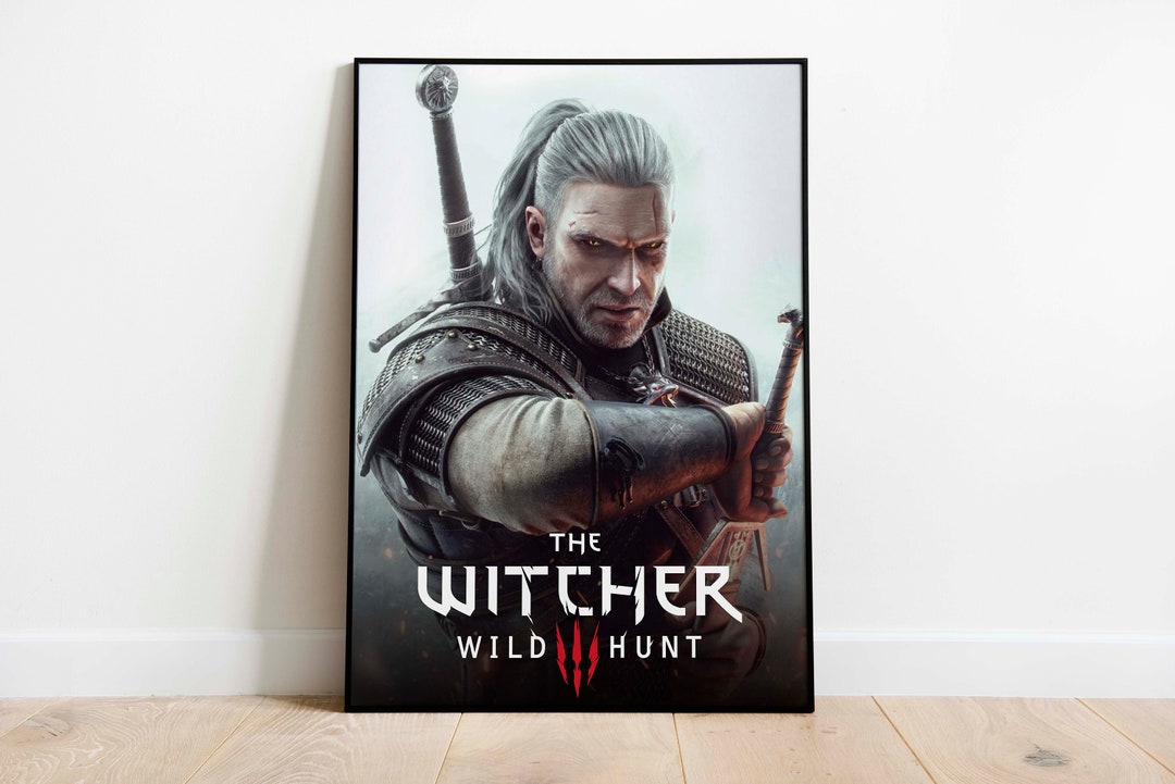 The Witcher 3: Wild Hunt | Game Room Decor | Wall Decor | Digital Print ...