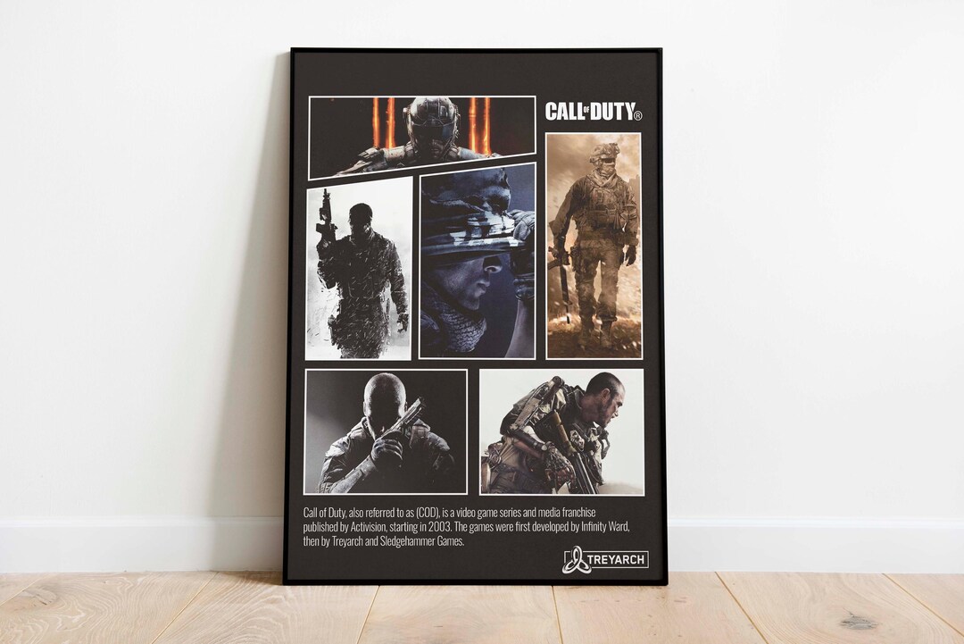 Tactical Warfare Saga Game Poster Gaming Art Game Room Decor Printable ...