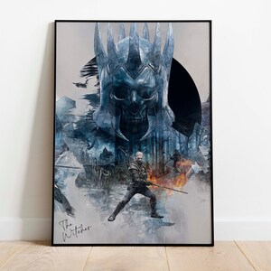 The Witcher 3 Posters | Game Room Decor | Witcher 3 | Wall Decor ...