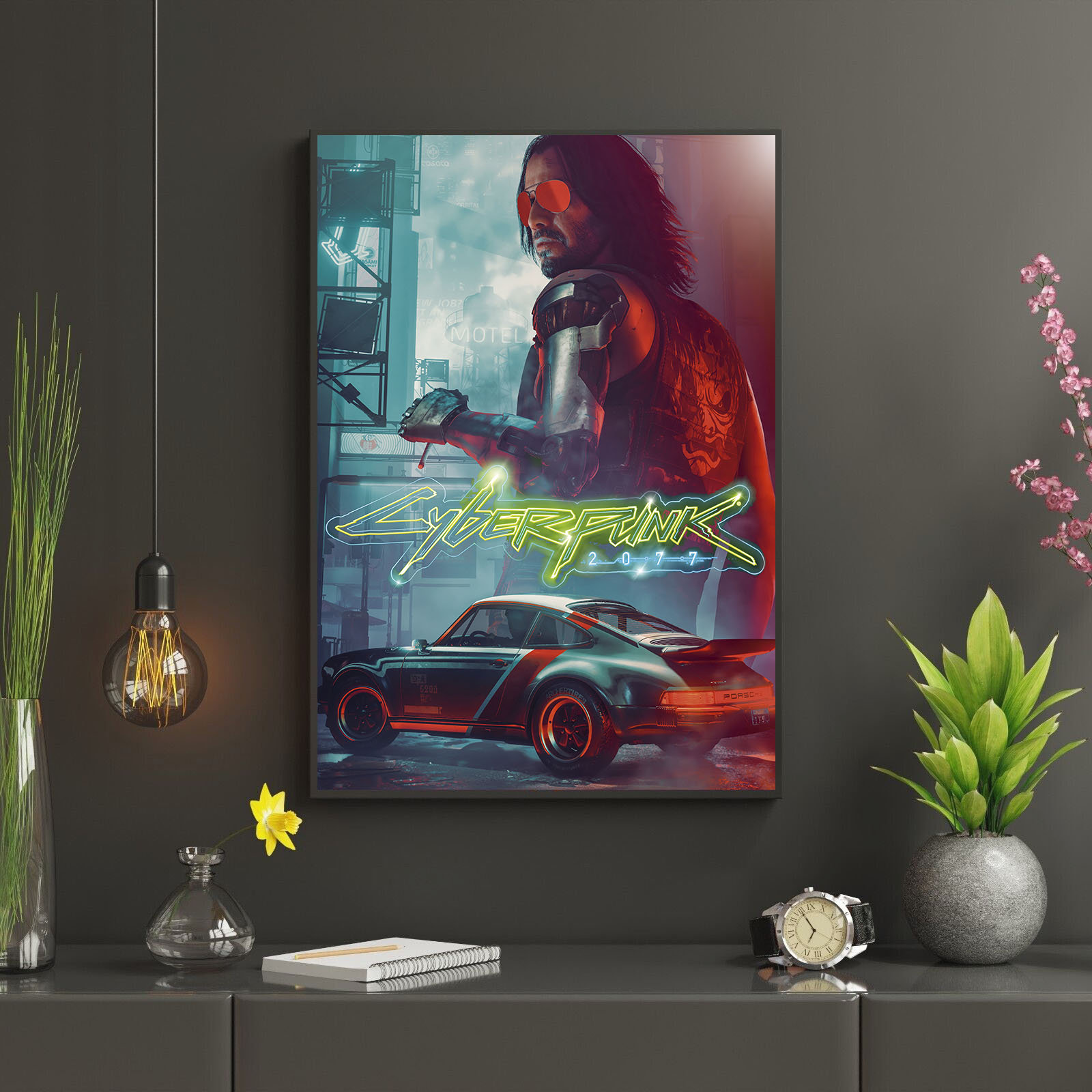 Cyberpunk 2077 Poster Video Games Posters Gaming Posters Wall Art Decor ...