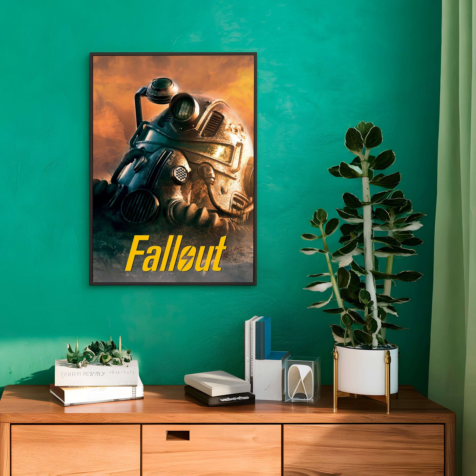 Fallout Poster Gaming Poster Game Room Decor Printable Custom Gift ...